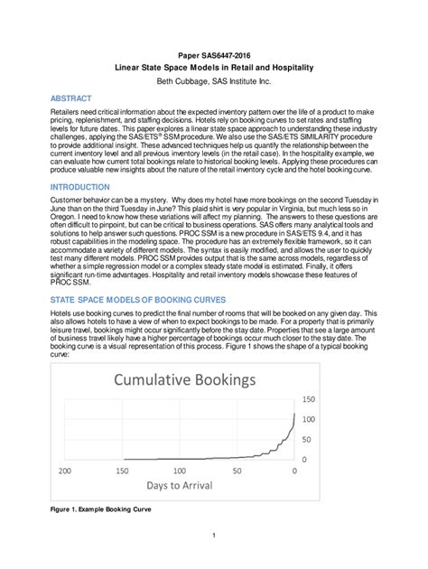 Fillable Online Linear State Space Models In Retail And Hospitality Fax Email Print Pdffiller