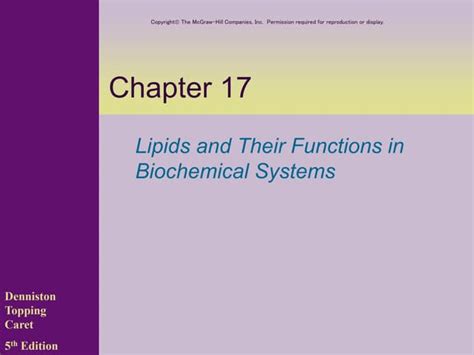 Lipids And Their Functions In Biochemical Systems Ppt