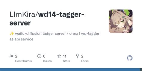 Github Llmkirawd14 Tagger Server Waifu Diffusion Tagger Server Onnx Wd Tagger As Api Service