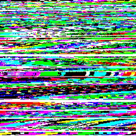 Glitch  An Image Of Colorful Lines That Appear To Be Distorted