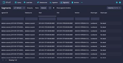 Tutorial Deleting Data Apache Druid