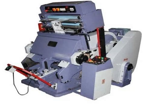 Electric Die Punching Machine With Hot Foil Attachment At Rs 200000 In Amritsar
