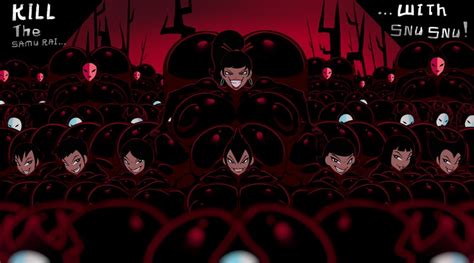 Ashi And Daughters Of Aku Samurai Jack Drawn By Bermasin Danbooru