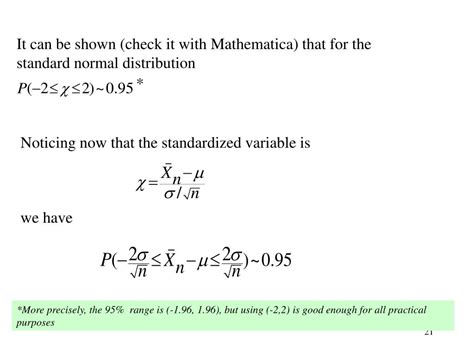 PPT Law Of Large Numbers Central Limit Theorem Confidence Interval PowerPoint Presentation