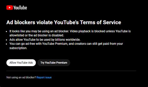 Im Not Using An Adblocker Is There Any Way To Fix This Ryoutube