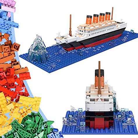 Getuscart Onenext Rms Titanic Model Large Building Block Set 548pcs