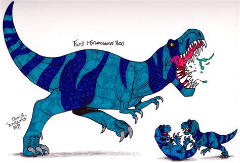 Fang Primal Trex By Xenoteeth3 On Deviantart