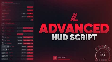advanced hud for esx and qbcore fivem resource