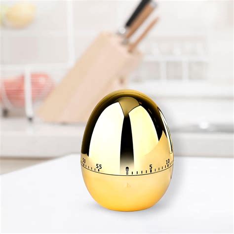 Egg Timer Kitchen Timers For Cooking Egg Kitchen Timer Stainless Steel Rotating 60 Minutes