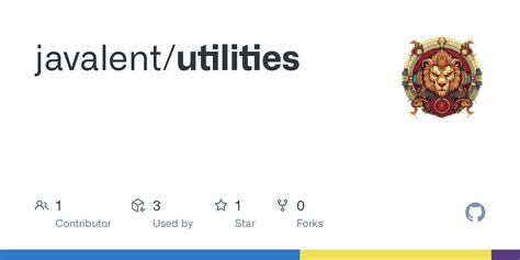 Github Javalentobsidian Utilities