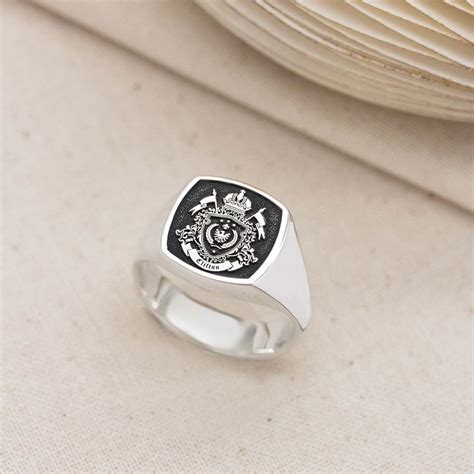Mens Signet Rings In Australia Crafted In Solid Sterling Silver