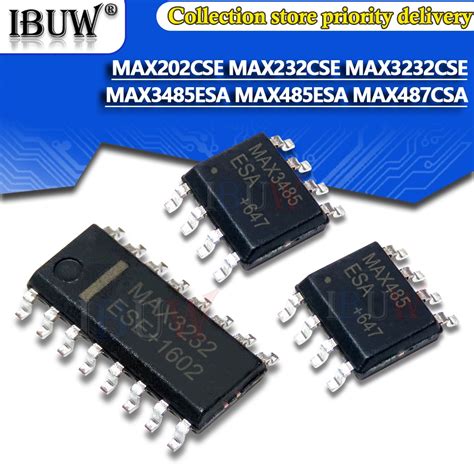 Bộ 10 Linh Kiện Điện Tử Max202cse Max232cse Max3232cse Max3485esa