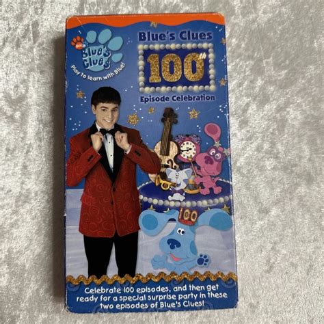 Blues Clues 100th Episode Celebration Blues Clues Nick Jr Vhs 2003