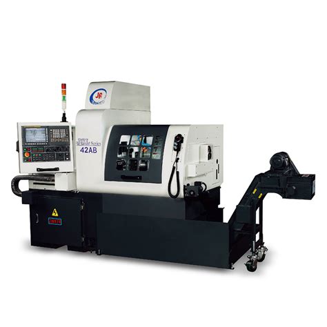 High End Automatic Swiss Type Cnc Lathe Machine With Double Spindle Jsl 42ab Cnc Lathe And