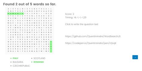 Word Search Coding XM Community