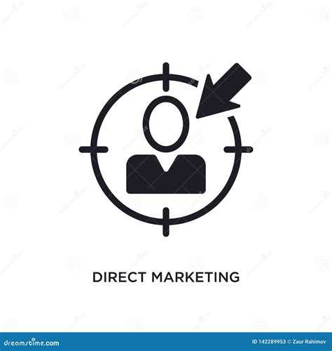 Direct Marketing Isolated Icon Simple Element Illustration From General 1 Concept Icons Stock
