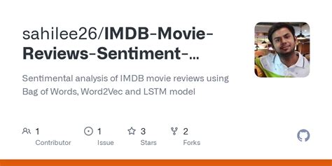 Github Sahilee Imdb Movie Reviews Sentiment Analysis Sentimental Analysis Of Imdb Movie