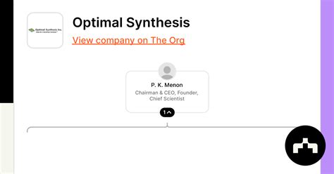 Optimal Synthesis The Org