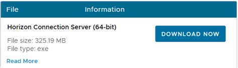Install Vmware Horizon Connection Server Thedxt