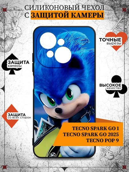 Характеристики Чехол для Tecno Spark Go 1/Go 2025/Pop 9 / Техно Спарк ...