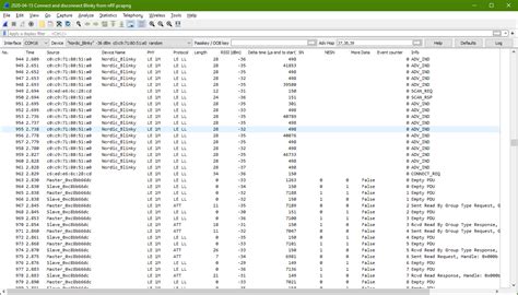 Bluetooth Sniffing Using Wireshark NRF DK Board