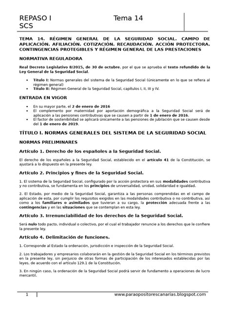 Repaso Lgss Pdf Estatuto De Limitaciones Pagos