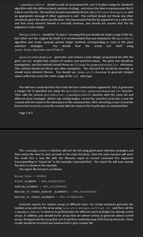 Solved The Task Of This Project Is To Implement In Java Chegg