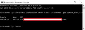 Find Security Identifier SID Of User In Windows TechCult