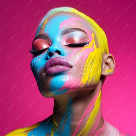 Premium Ai Image The Artistry Of Neons Luminous Palette