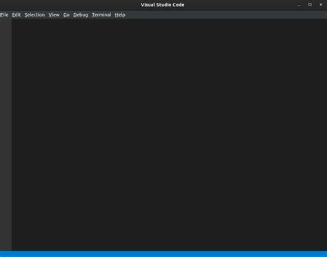 VSCode Won T Start Properly But Just The Outline Of The Window And The