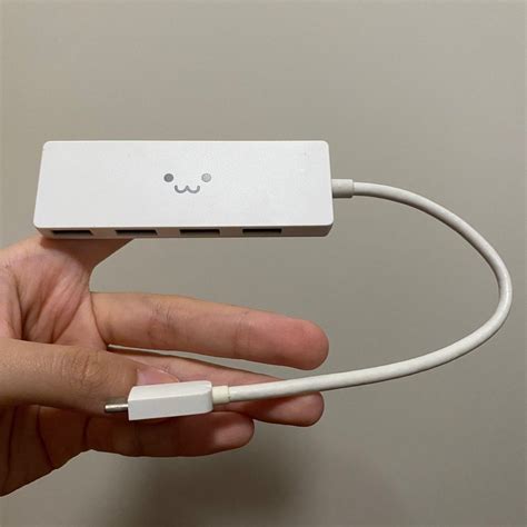 Elecom USB Type C Port Hub Computers Tech Parts Accessories Cables Adaptors On