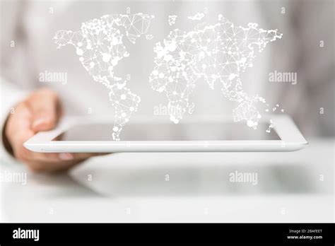 A Big Data Visualization Network Connection Structure Network Stock Photo Alamy