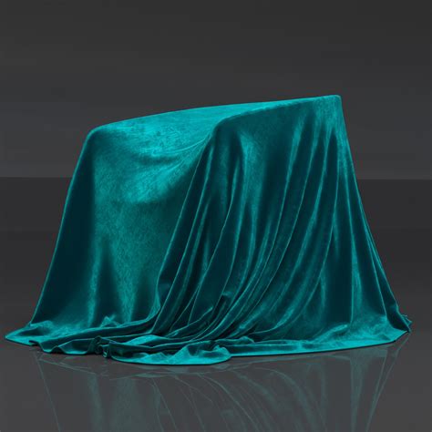 Jamshid Durdiyev Hyper Realistic Satin And Velvet Material