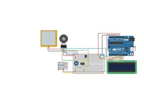 Circuit Design Dc Motor Speed Measure Tinkercad