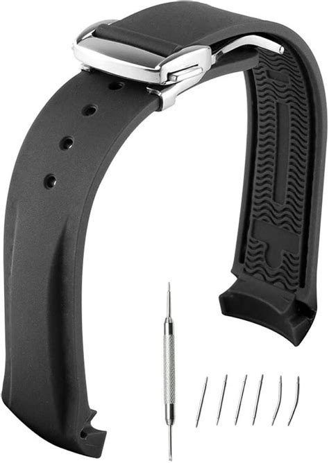 【楽天市場】互換品オメガ 腕時計 ラバー シリコン ベルト 時計バンド 交換ベルト セイコーシリーズ用ブラック 20mm：ホリック