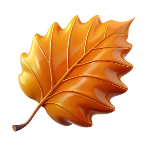 Distinctive Avant Garde Hyper Specific Professional Render Of A Single Fallen Autumn Leaf