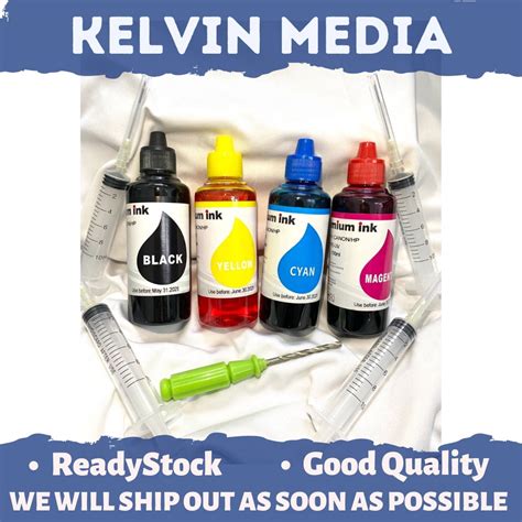 Premium Hp Refill Ink Kit Hp