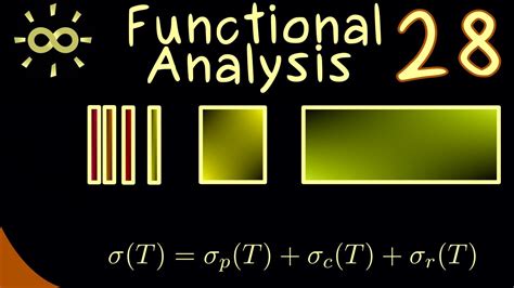 functional analysis 28 spectrum of bounded operators [dark version