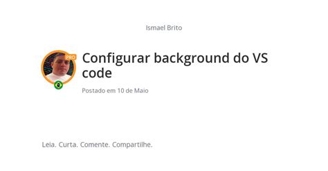 Configurar Background Do Vs Code