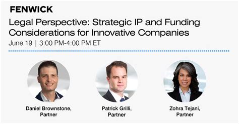Excited Hear From Patrick Grilli Daniel Brownstone Zohra Tejani As Well As Craig Schwartz From