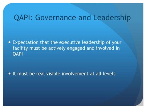 PPT QAPI PowerPoint Presentation Free Download ID 1623550