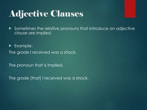 Clauses Definition And Main Types With Examples Ppt
