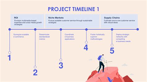 Bold Project Timeline Presentation Powerpoint Template Ppt File Download