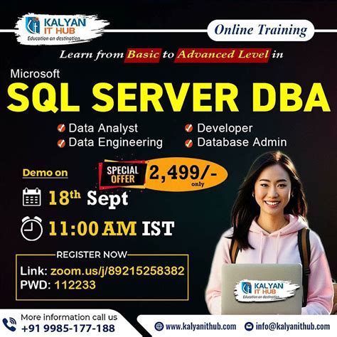 Sql Server Dba New Batch Kalyan It Hub Youtube