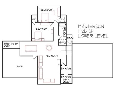 Modern Split Level Floor Plans 3 Bedoom