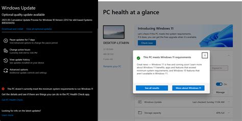 Health Check Windows 11 Check Whether Your Pc Supports Windows 11