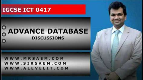 Igcse Ict 0417 Database Part2 Lecture Youtube
