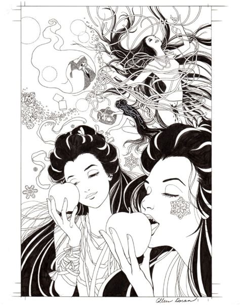 03 30 Snow Glass Apples Graphic Novel Pg 34 In Alan Hamiltons 03 Portfolio 11 X 17