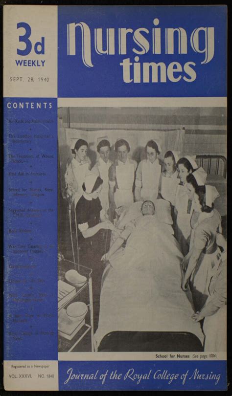 Issue 1848 1940 09 28 Nursing Times