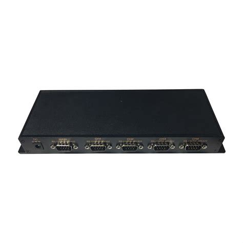 Getuscart Commfront Industrial Opto Isolated Rs232 Rs485 Rs422 4 Wire 4 Port Hub Splitter
